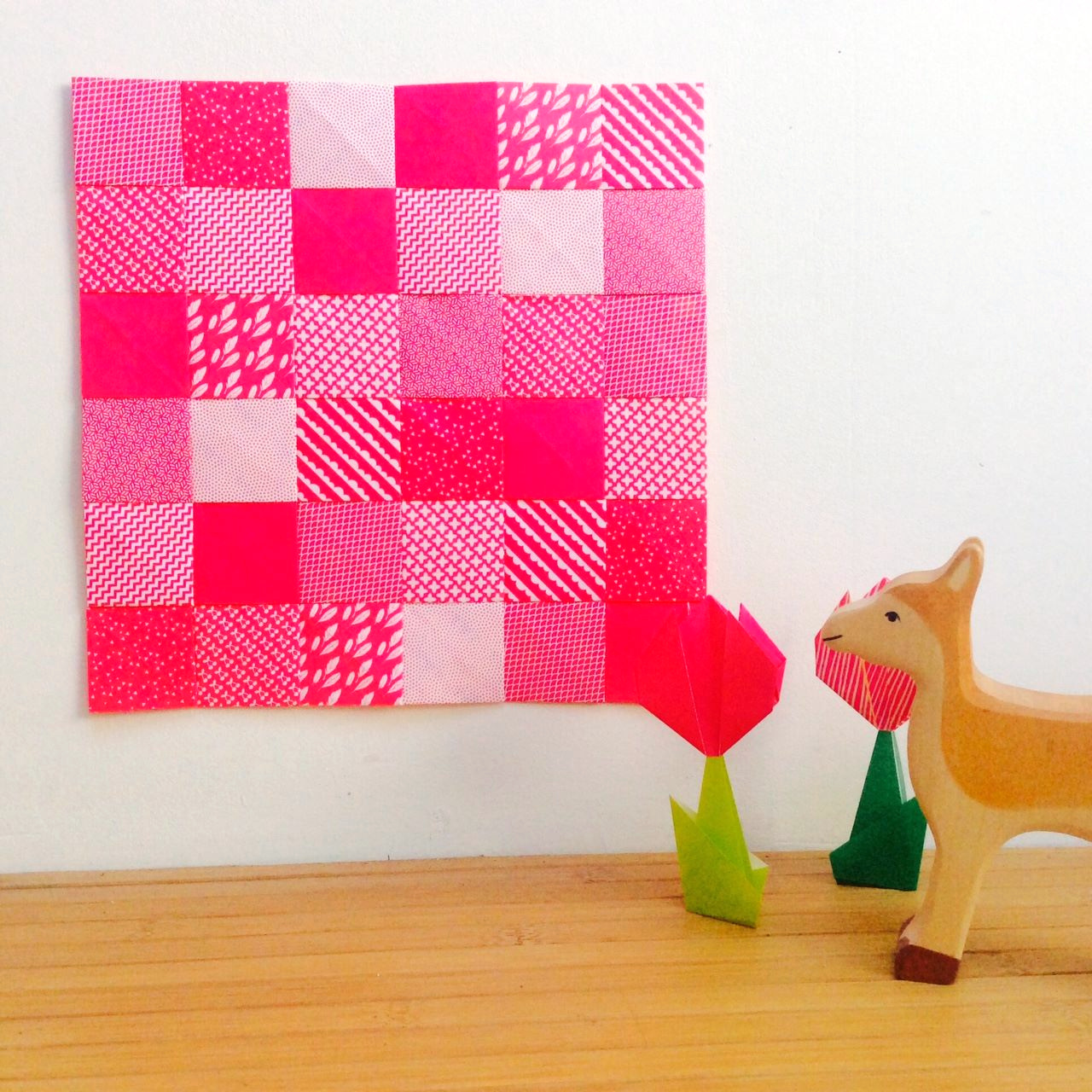 Origami Patchwork by Delphine Minassiam