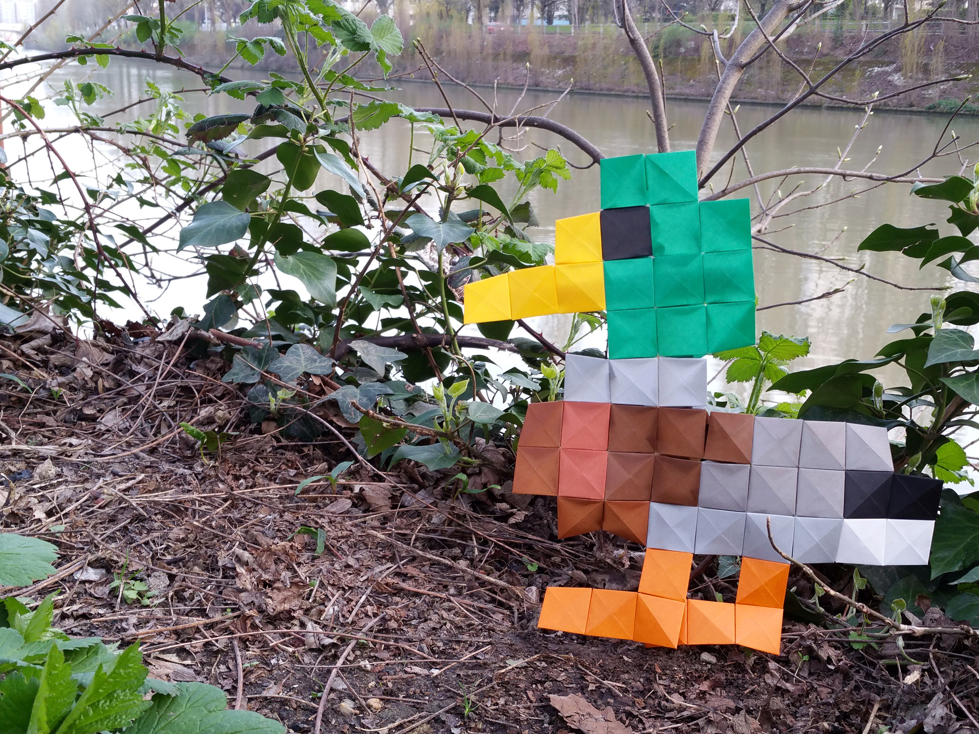 origami mosaics
